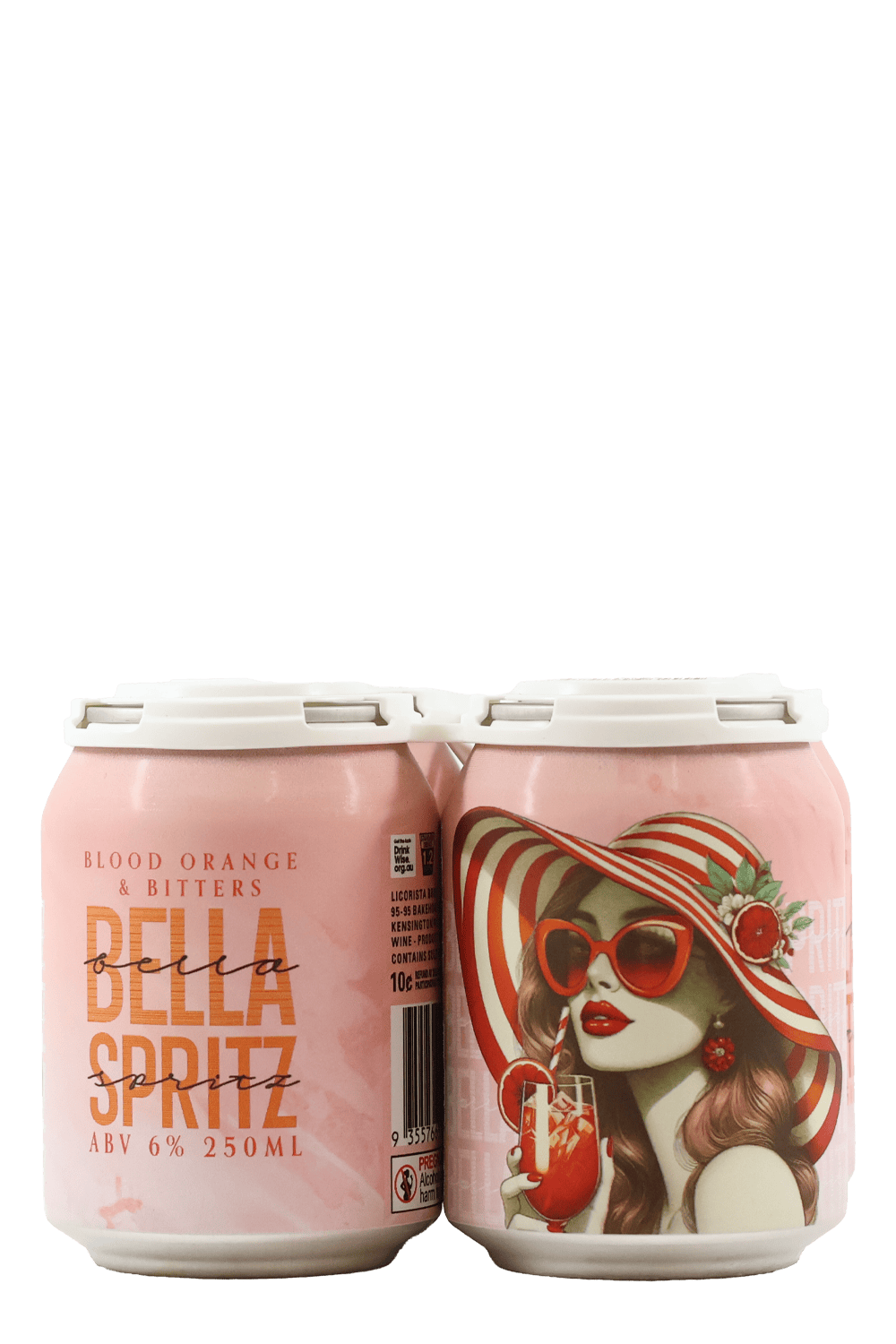 Bella Spritz Blood Orange & Bitters 4pk – Smokey's Bottle Shop