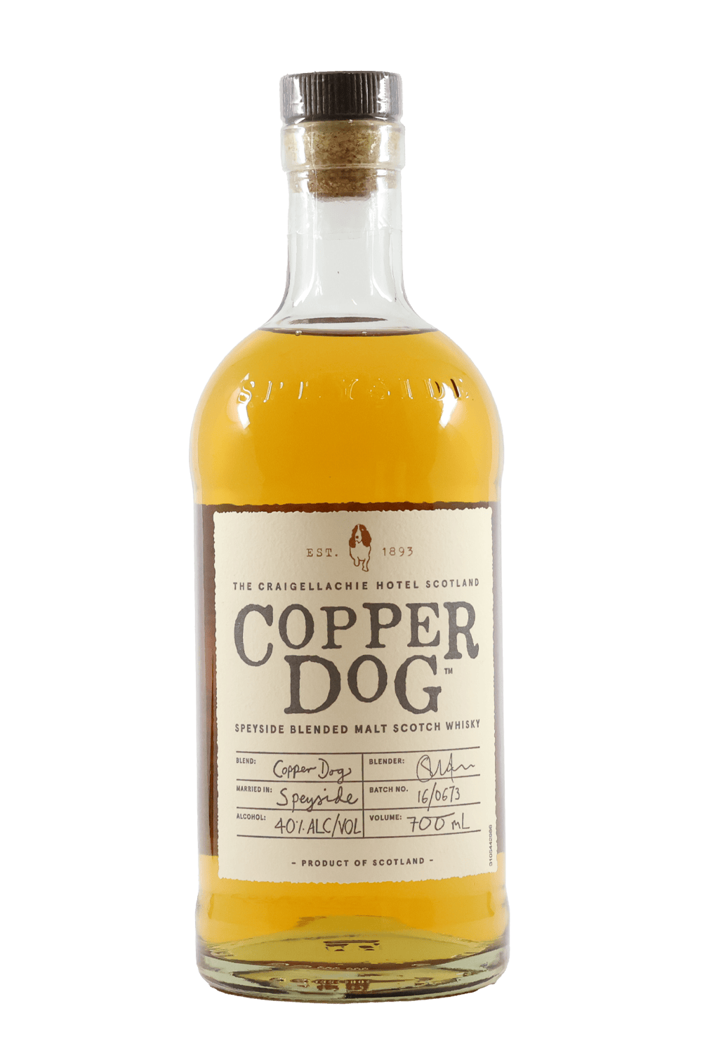 Copper Dog Blended Malt Scotch Whisky – Smokey's Bottle Shop